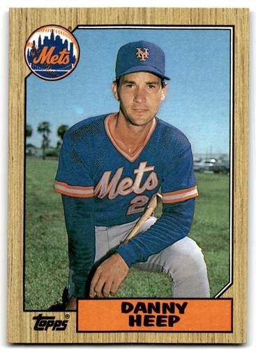 1987 Topps Danny Heep b New York Mets #241 | eBay