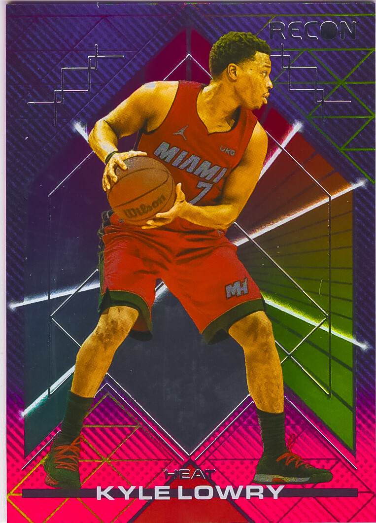 Kyle Lowry 2021-22 Panini Recon Basketball Hobby Thick Stock Card #21 ...