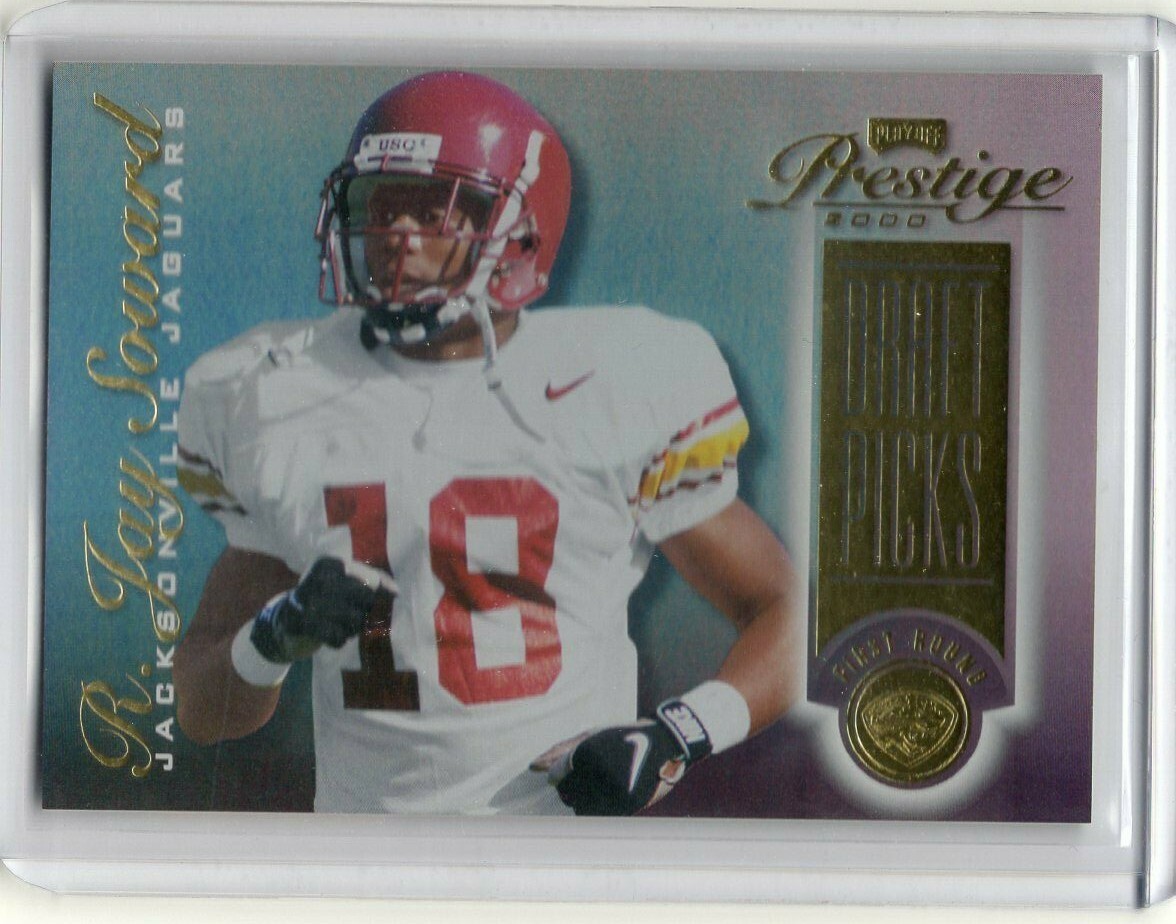 R. JAY SOWARD 2000 Playoff Prestige DRAFT PICKS ROOKIE CARD #15 ...