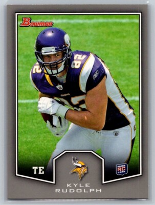 2011 Bowman Kyle Rudolph Wal-Mart Exclusive Gray #WC-14 Vikings (A) | eBay