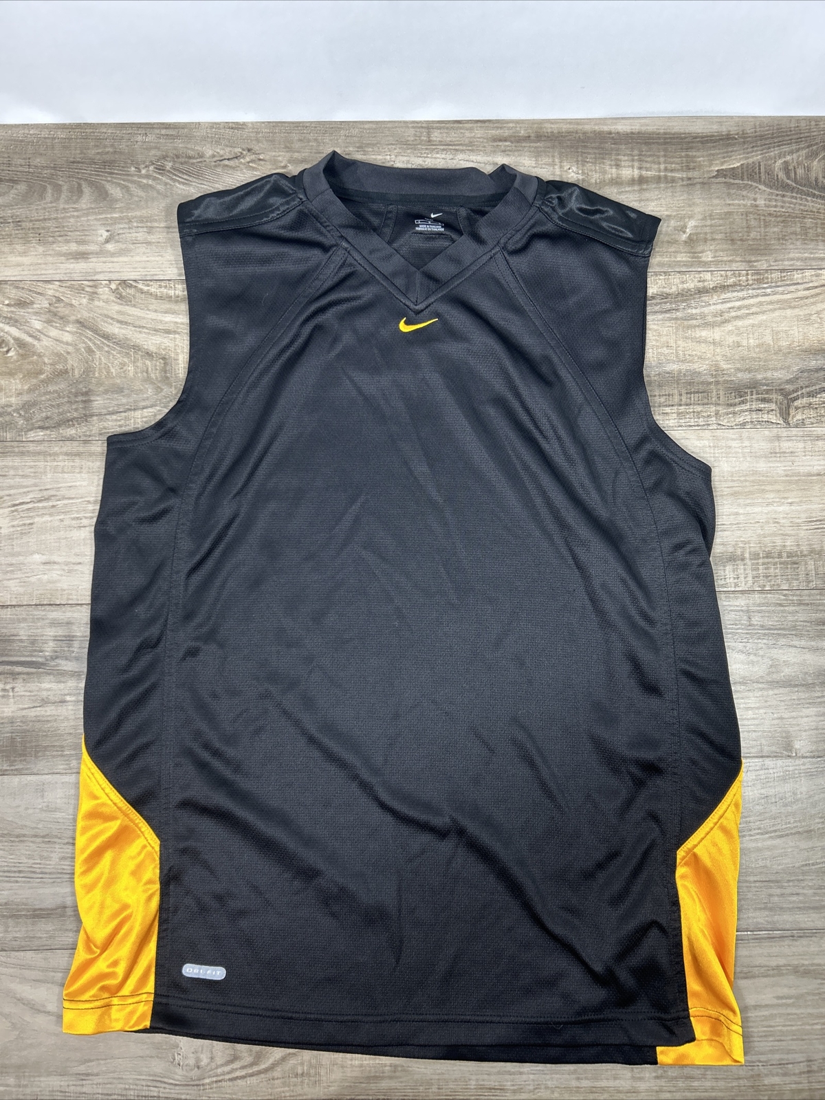 Nike Hoop Tech Dri Fit Basketball Jersey Mens Large C… - Gem