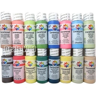 Ceramcoat Acrylic Paint Delta Creative - Many Colors 2oz Bottle | eBay