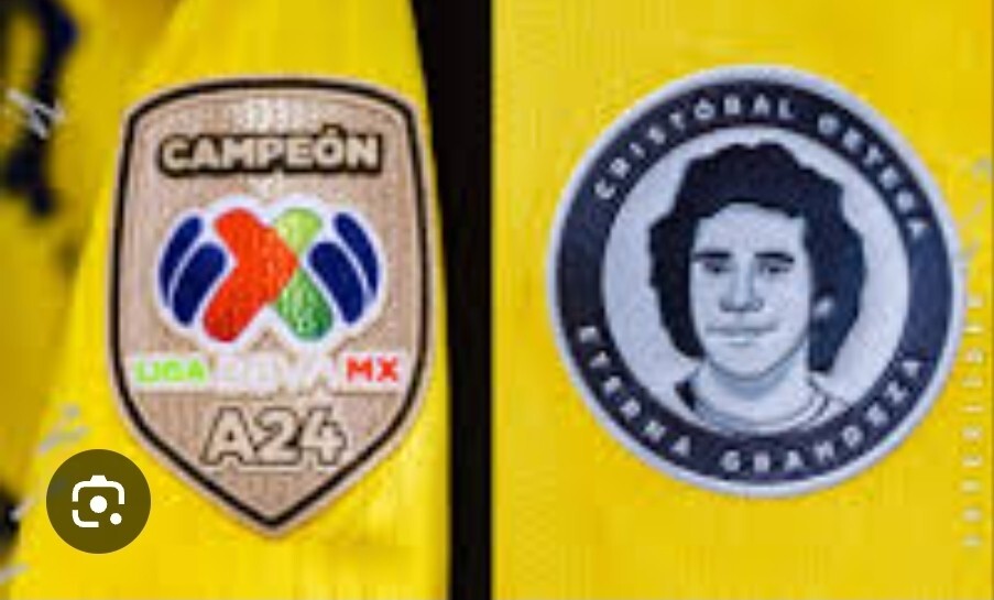 PARCHE TRICAMPEON CLUB AMERICA JERSEY PATCH BADGE FINAL MATCH DETAIL ...