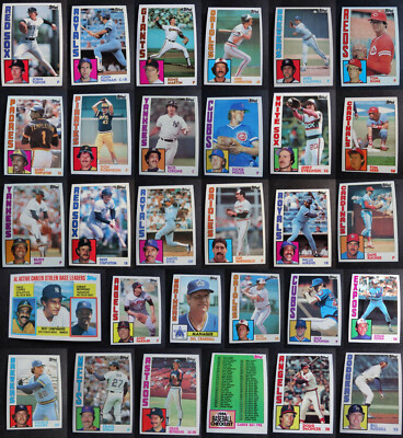 1984 Topps Baseball Cards Complete Your Set U You Pick From List 601 ...