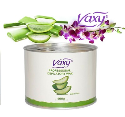 Vaxy Waxing Pots 400g Depilatory Wax Cream Salon Face Body Leg Hair ...
