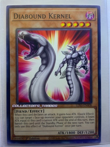 "Diabound Kernel" LDS3-EN008 (C) Yu-Gi-Oh! Legendary Duelists: Season 3 ...