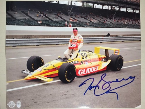 Tom Sneva Autographed/Signed 8x10 IndyCar Photo Indianapolis INDY 500 ...