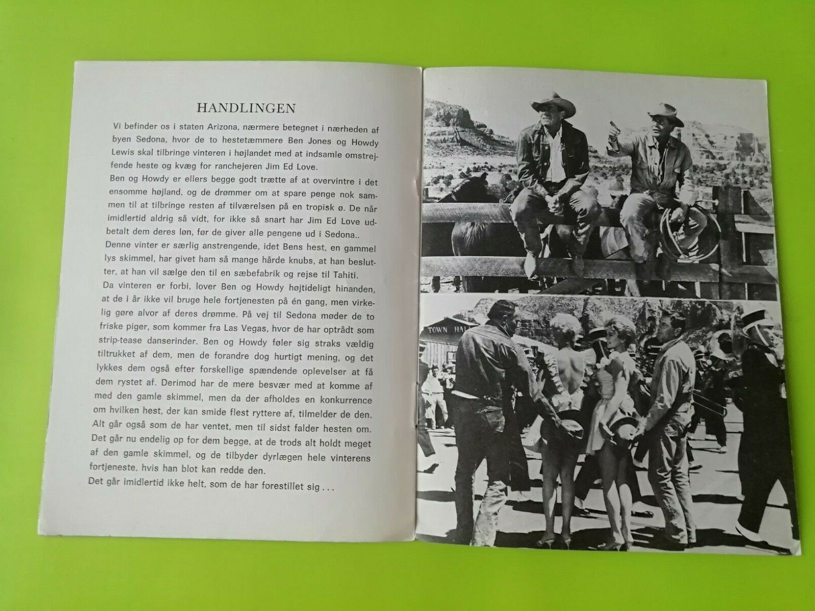 Vintage Danish Film Program. "The Rounders" Glenn Ford.Henry Fonda. | eBay