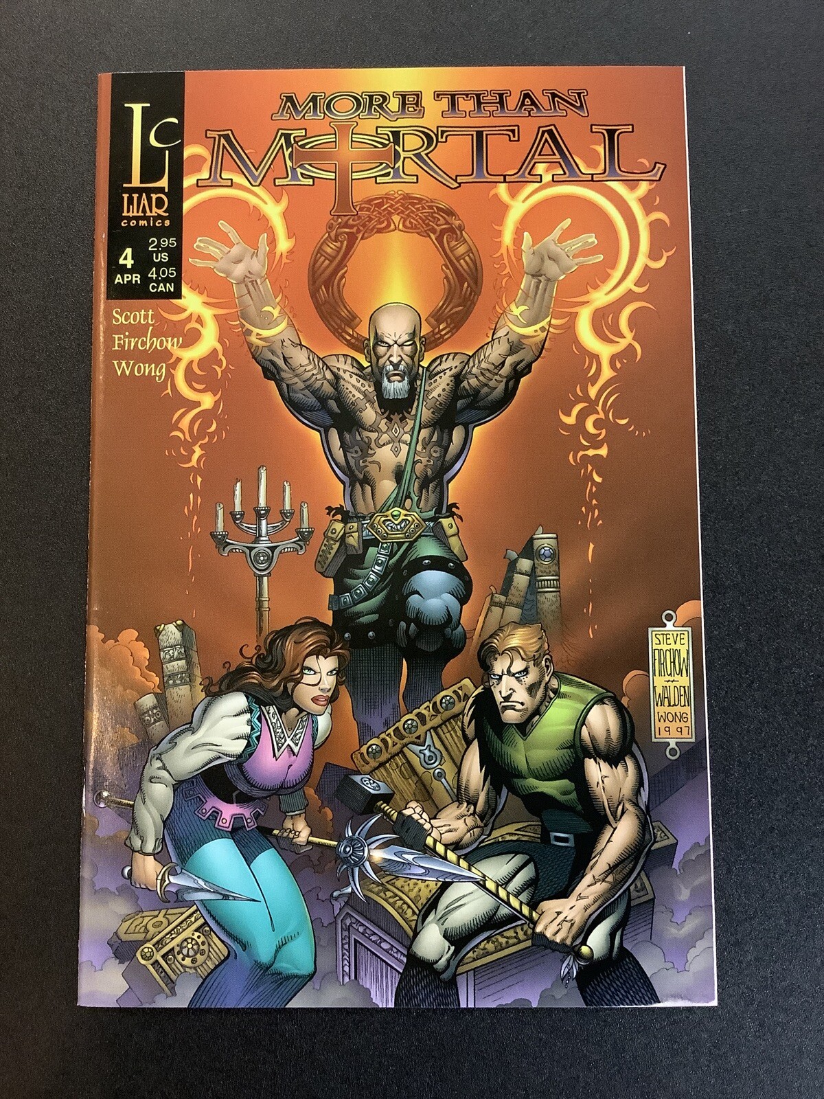 MORE THAN MORTAL #1 - 5 SEXY IRISH BAD GIRL Comic Book LOT MARC ...