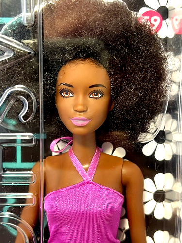 Barbie Fashionistas 59 Tropi-Cutie Black/AA Natural Hair Afro NRFB 2016 Mattel | eBay