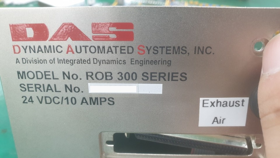 DYNAMIC AUTOMATED SYSTEMS(DAS) MERIT MG45 IDE ROBOT ROB300 ROB 300 | eBay