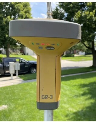 Topcon GR3 GPS Rover + Getac ps236 With Batteries & Chargers & Case ...