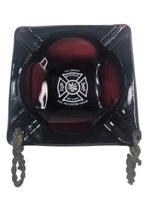 1978 2nd Annual Fire Prevention Parade Reading Pa Fire Department Glass ...