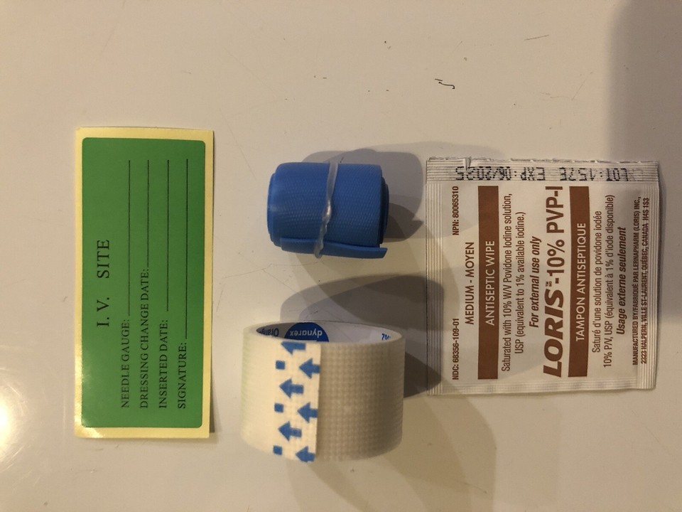 IV Start Kits, IV Tubing, 22g IV Catheters, 3 Sets! New. | eBay