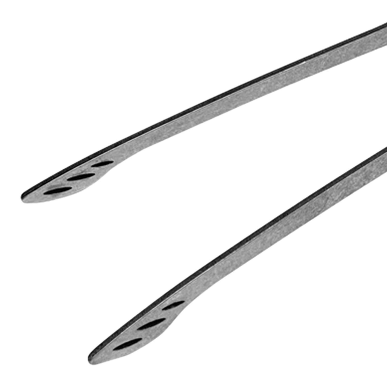 Titanium Grill Tongs Tweezers Durable Serving Utensils Nonslip Grip ...