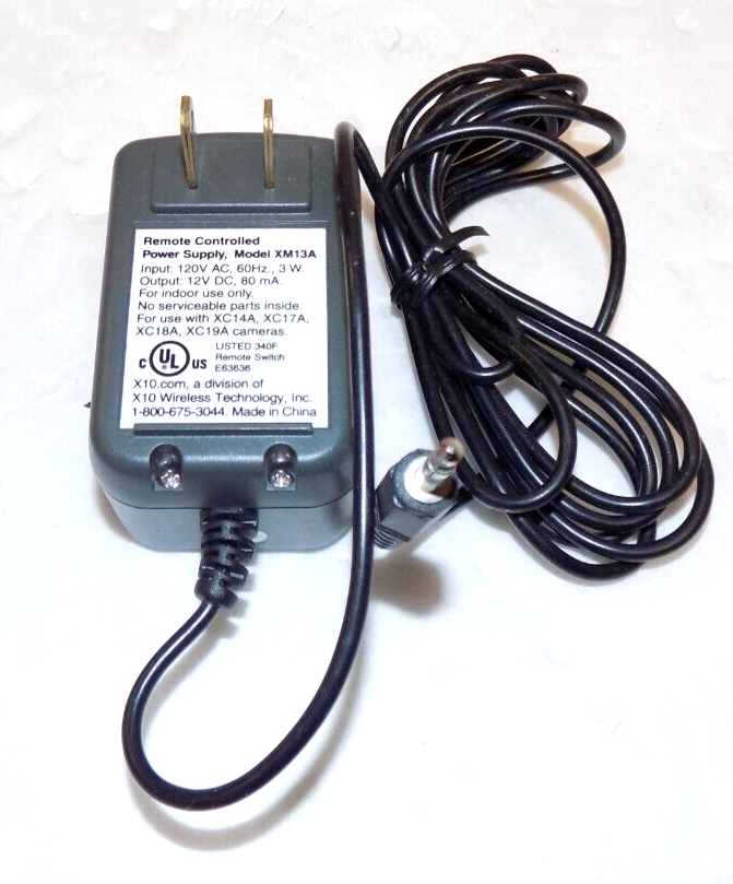 X10 XM134A 3W Remote Controlled Power Supply 12V XC14A XC17A XC18A ...