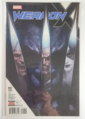 WEAPON X #7 NM 2nd PRINT VARIANT WEAPON H HULK LOGAN WOLVERINE 2017 ...
