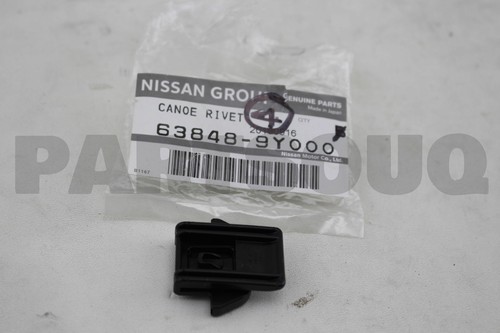 638489Y000 Genuine Nissan CLIP 63848-9Y000 | eBay