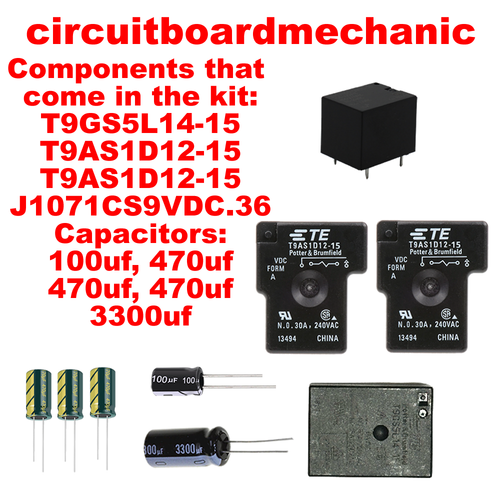 Repair Kit 74009010 74001405 Whirlpool Oven Control Board Repair Kit | eBay