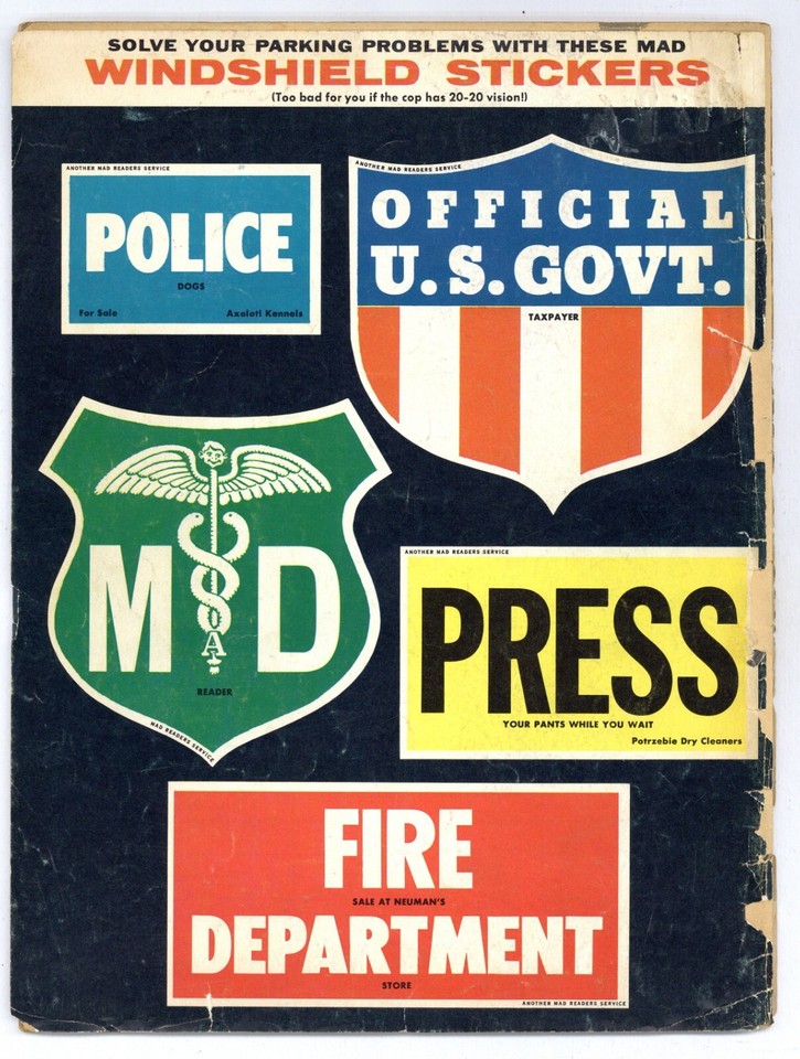 Mad 39 CC Beall celebrity watercolor cover! Wood! Drucker! 1958 EC ...