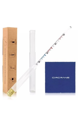3 Sets-Maple Syrup Hydrometer with BRIX & Baume Scales, Density Meter ...
