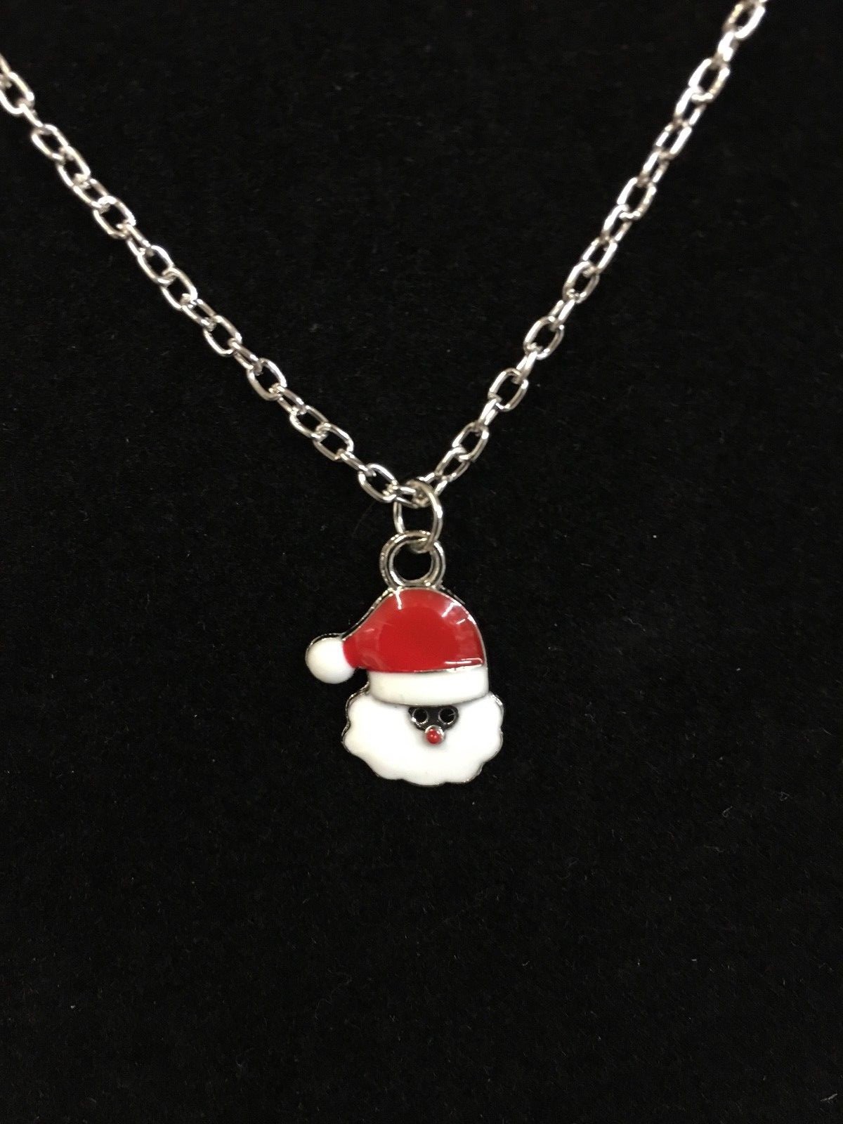 SANTA CLAUS Necklace jewelry christmas stocking stuffer PARTY FAVOR ...