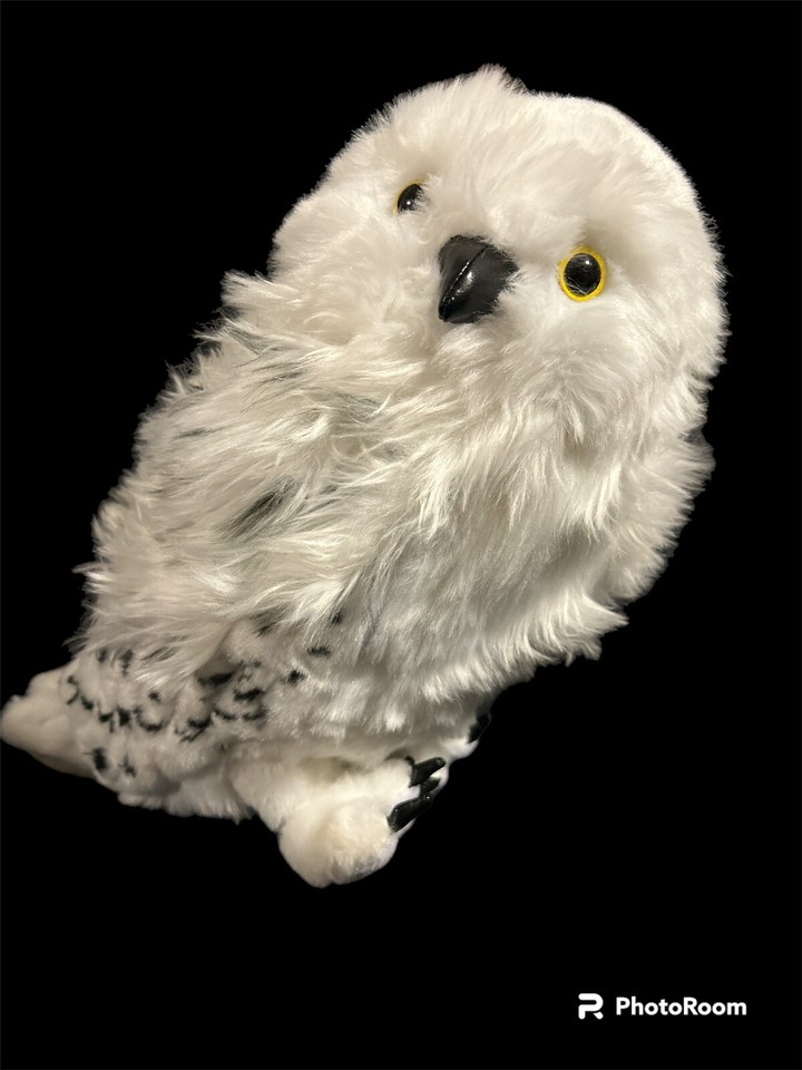 Harry Potter's Owl Hedwig, White Owl Plush, from Noble Collection 11 ...