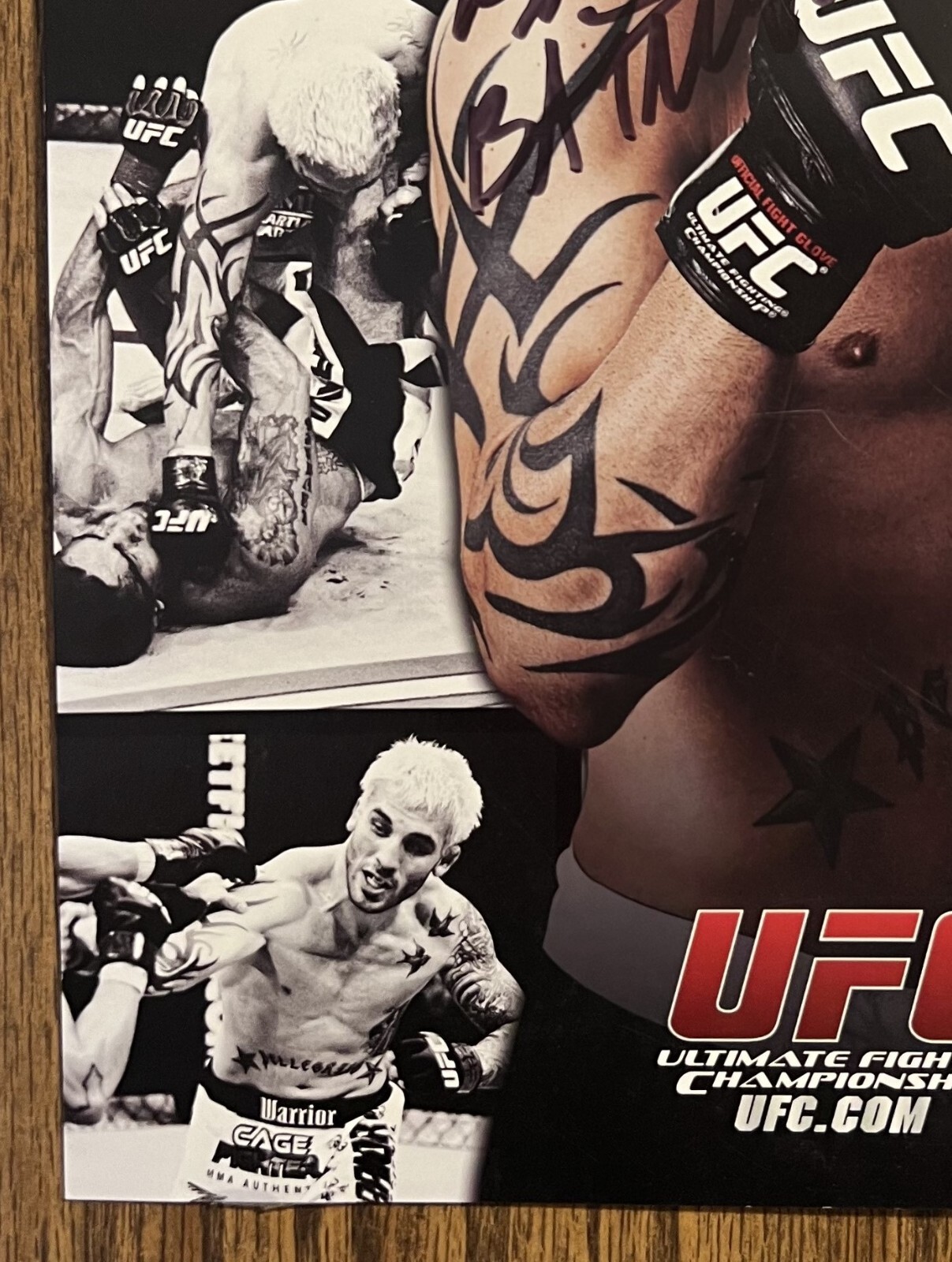 Kurt Pellegrino UFC Autographed Poster | eBay