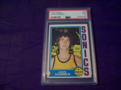 1974 TOPPS BASKETBALL #52 JOHN HUMMER PSA 5 | eBay