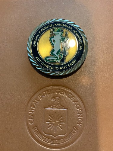 Central Intelligence Agency CIA SAC SOG Firebase Ghecko Kandahar Coin ...