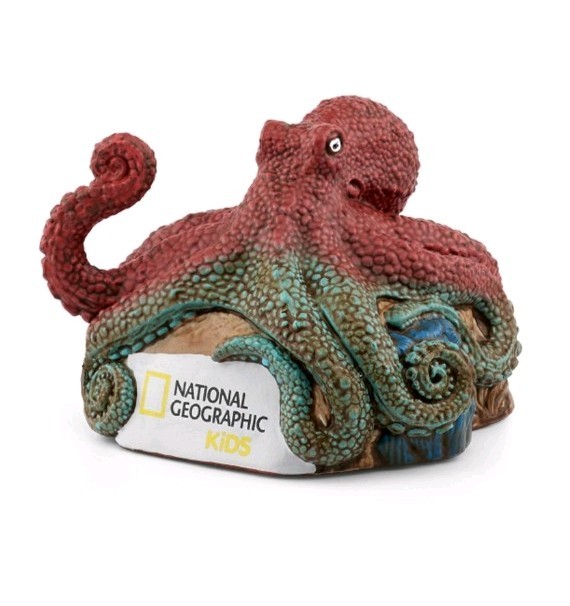 National Geographic Kids Tonies Audiobook Figure Character Octopus ...