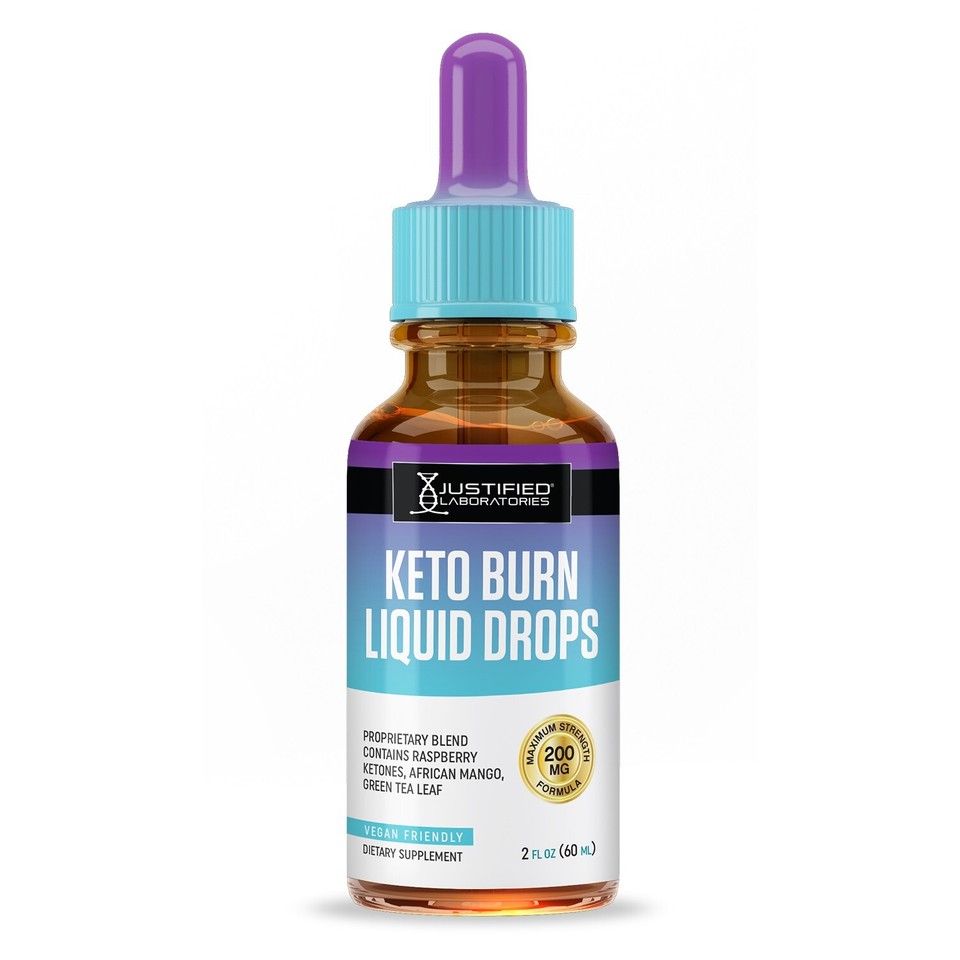 Keto Burn Liquid Keto Drops Proprietary Blend of Raspberry Ketones 3 ...