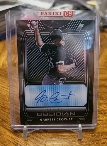 Garrett Crochet RC Autograph Rookie Auto 2021 Obsidian White Sox ...