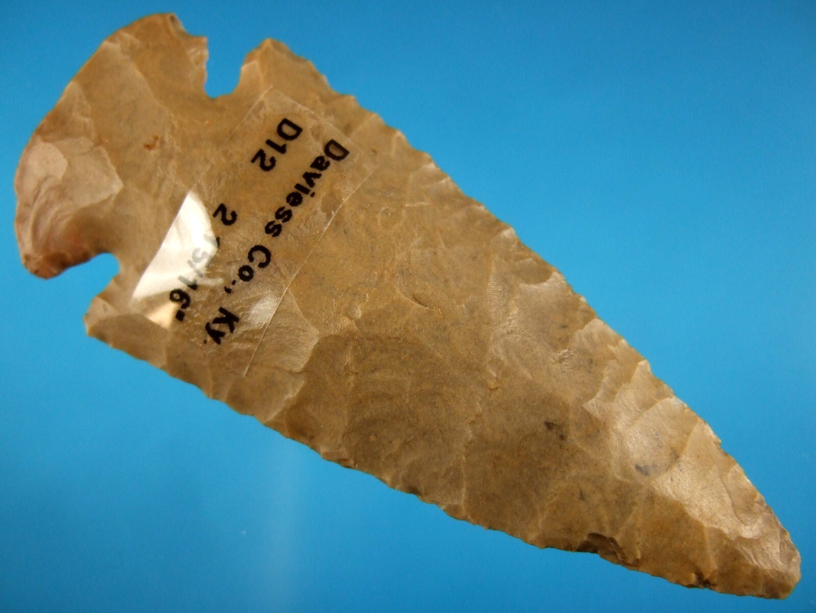 Fine Authentic Kentucky Dovetail ex: Hoover Arrowheads Artifacts | eBay