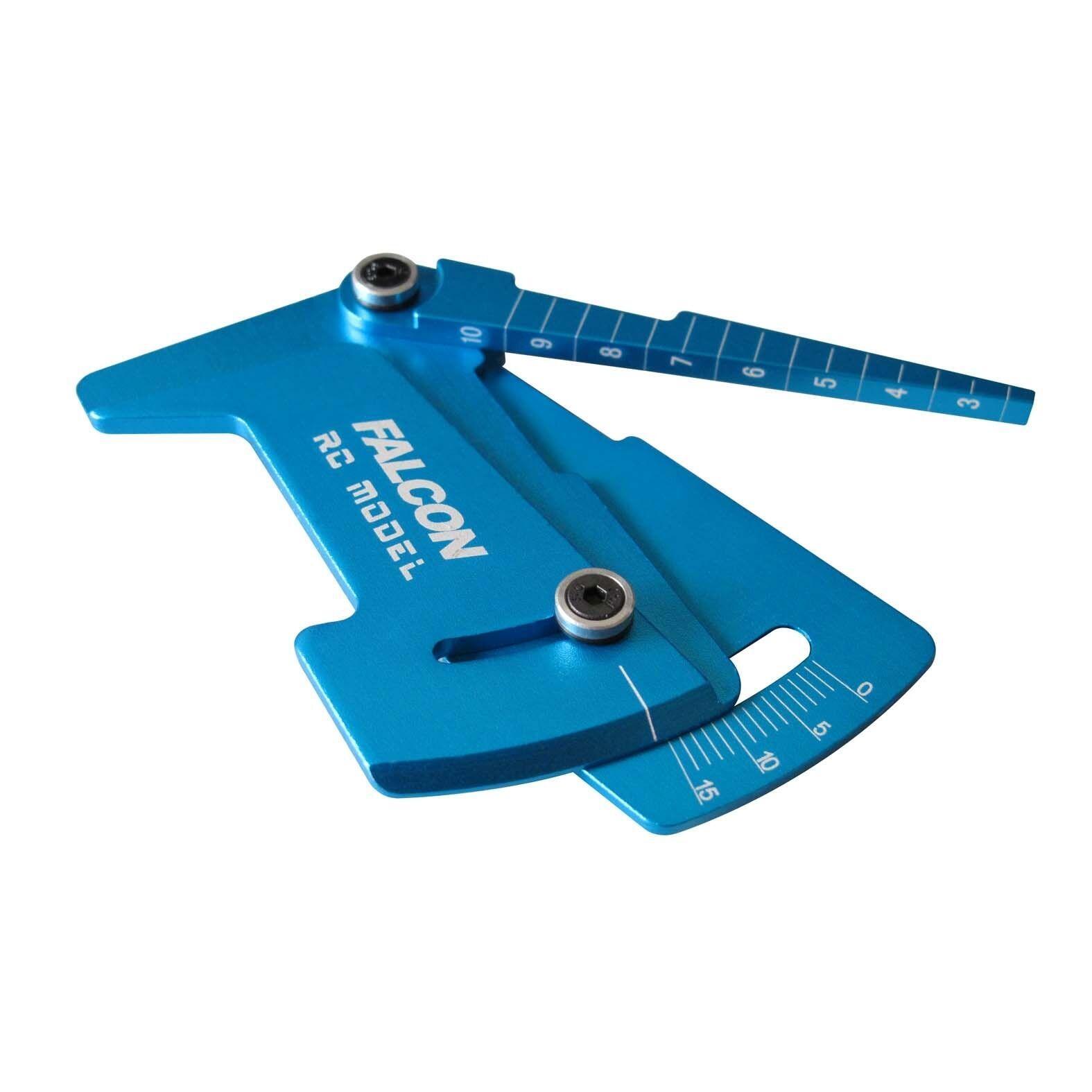 Alloy Suspension Ride Height & Camber Gauge Tool for 1/10 RC Cars HSP ...