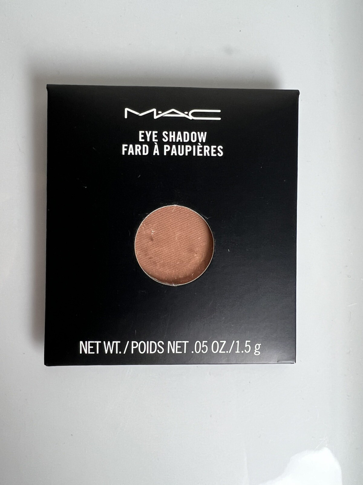 MAC Eyeshadow Refill *SOFT BROWN* (1.5g/0.05oz) NEW IN BOX Made In USA ...