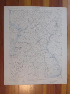 Hurlock Maryland 1905 Original Vintage USGS Topo Map | eBay