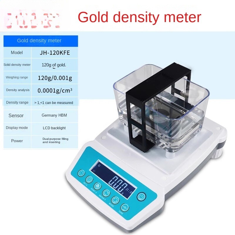 High Precision Gold Density Testing Machine Gold Purity Analyzer Value ...