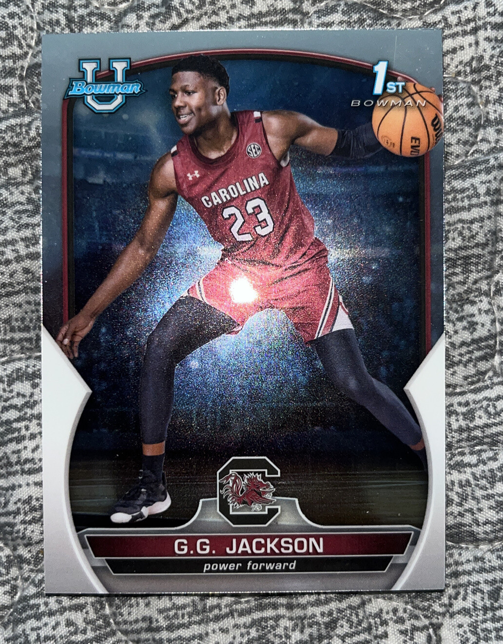 2022-23 Bowman U Chrome U Basketball #34 G.G. Jackson 1st Memphis ...