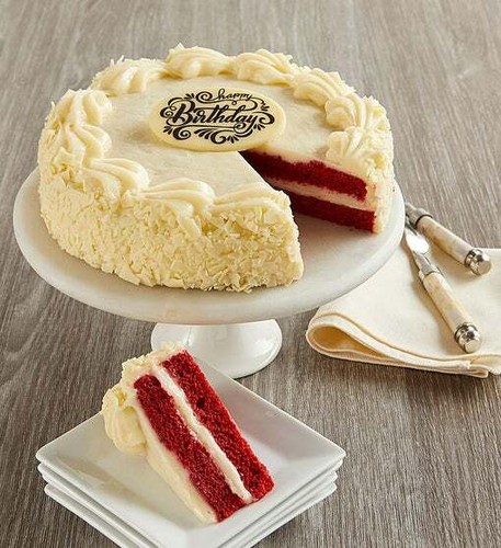 Bake Me a Wish! Happy Birthday Red Velvet Cake-Luscious Decadent ...
