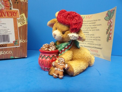 Reindeer Figurine Enesco Santa's Special DEERlivery GINGER Mary Rhyner ...