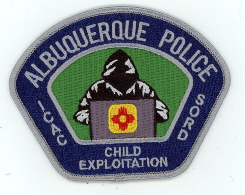 NEW MEXICO NM ALBUQUERQUE POLICE CHILD EXPLOITATION NICE SHOULDER PATCH ...