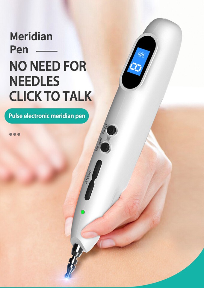Electronic Health Acupuncture Pen Point Detector Massager Pain Relief ...