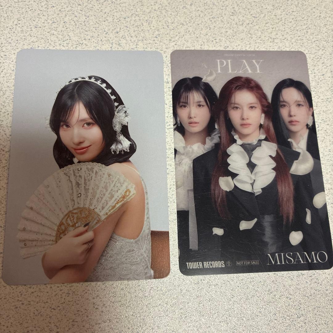 MISAMO Momo PLAY Trading Card ONCE JAPAN Limited Edition Clear Trading ...
