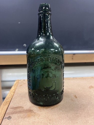 1880s quart Congress & Empire Spring Co.Saratoga N.Y. mineral water ...