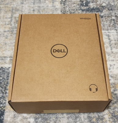 Dell WH5024 Wired Headphones with Microphone, USB-C/A, Black (Brand New ...