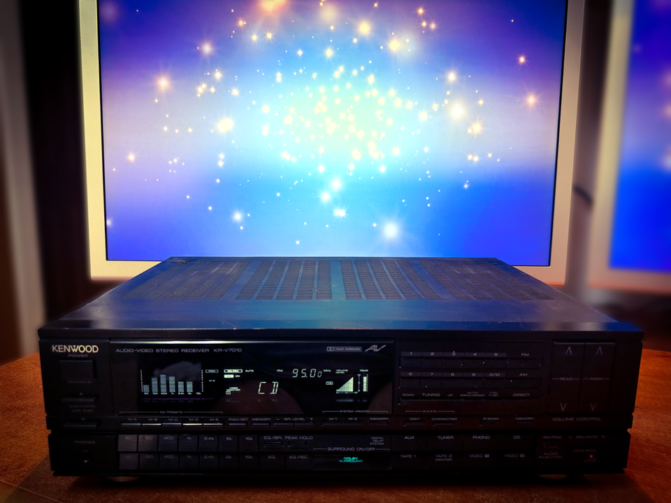 Kenwood KR-V7010 🌈RaRe🌈 Vintage Digital Stereo Receiver | eBay
