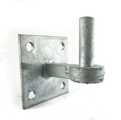 Gate Hanger Hook Plate 100mm 4" Square Pin 19mm 3/4" Heavy Duty ...