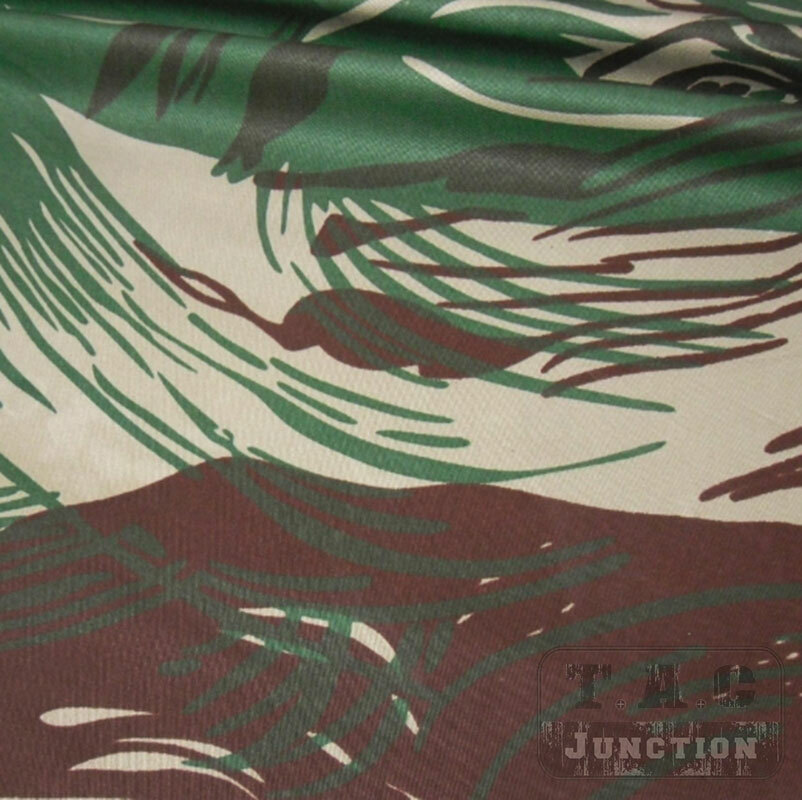59"W Rhodesian Brushstroke Camouflage Breathable Cotton Fabric Camo | eBay
