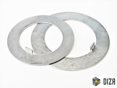Sicherungsblech mit Nase DIN 462 Stahl blank Scheibe Ring | eBay